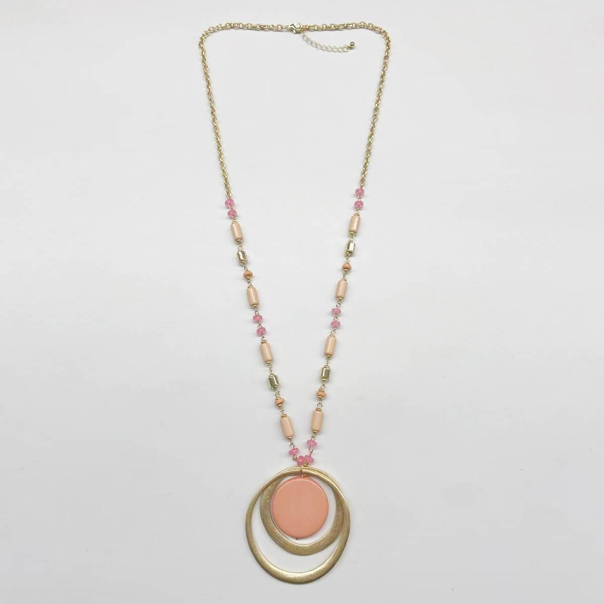 Click here for Ashley Cooper(tm) Coral Bead & Shell Ring Dangle P... prices