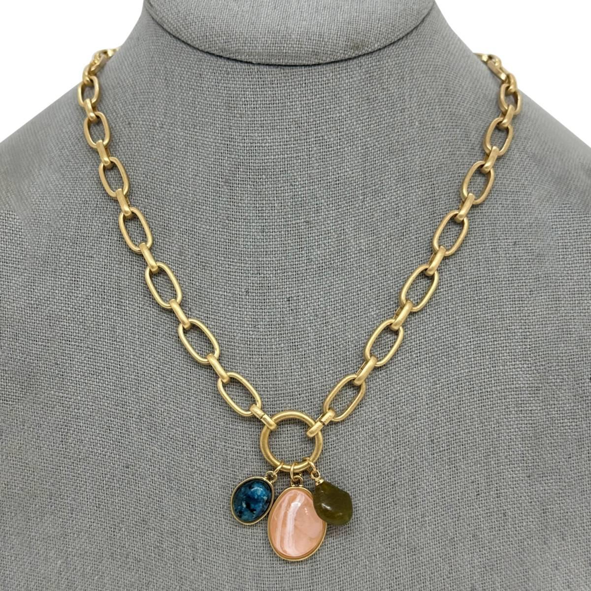 Click here for Ashley Cooper(tm) Gold-Tone & Multi-Colored Pendan... prices