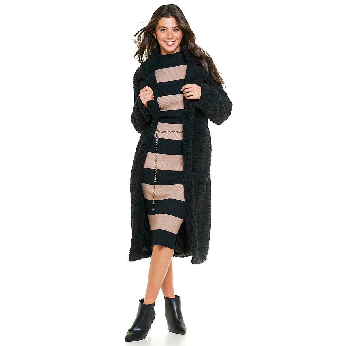 Click here for Juniors FCT with Love Drop Shoulder Sherpa Coatiga... prices