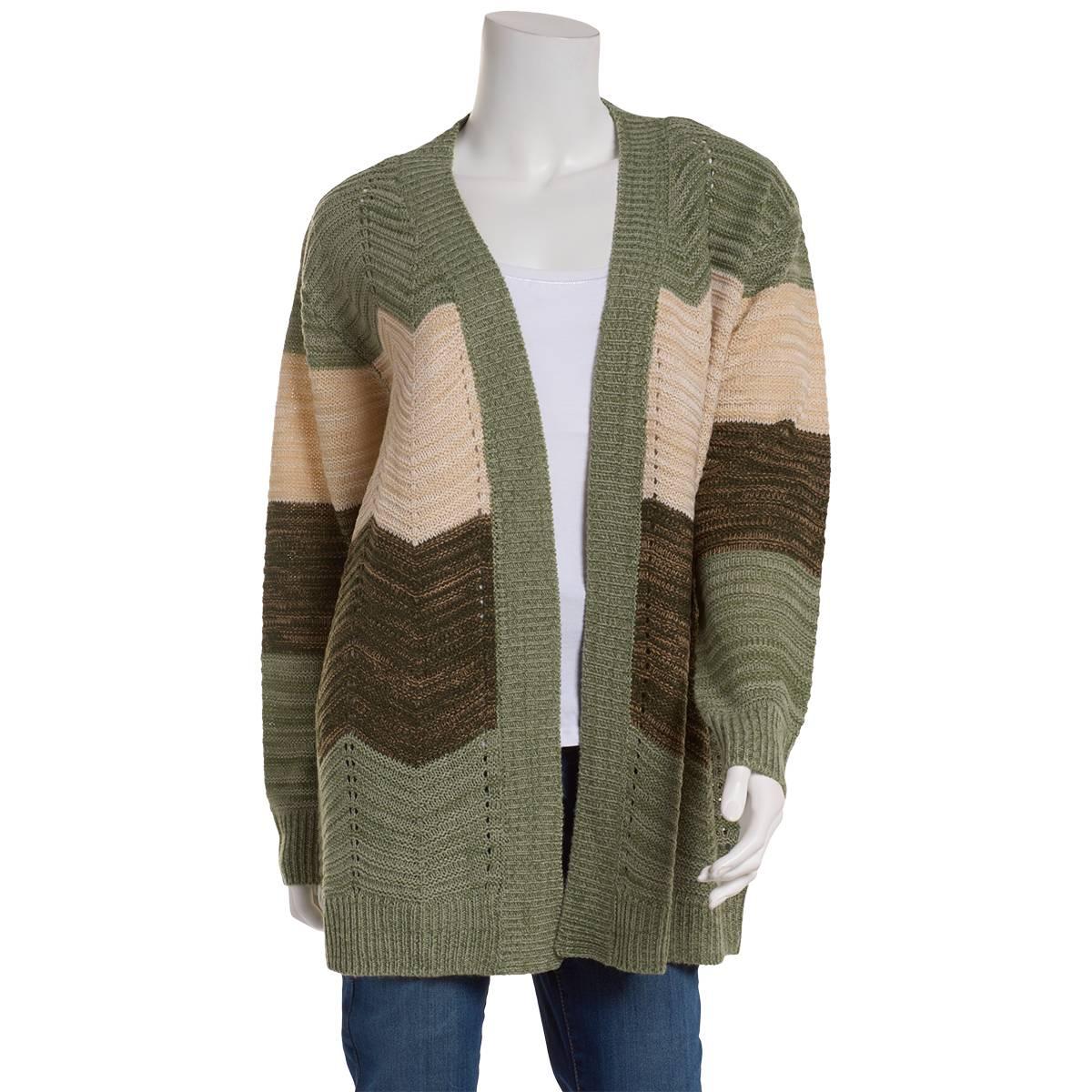 Click here for Womens Inner Circle Long Sleeve Chevron Cardigan prices
