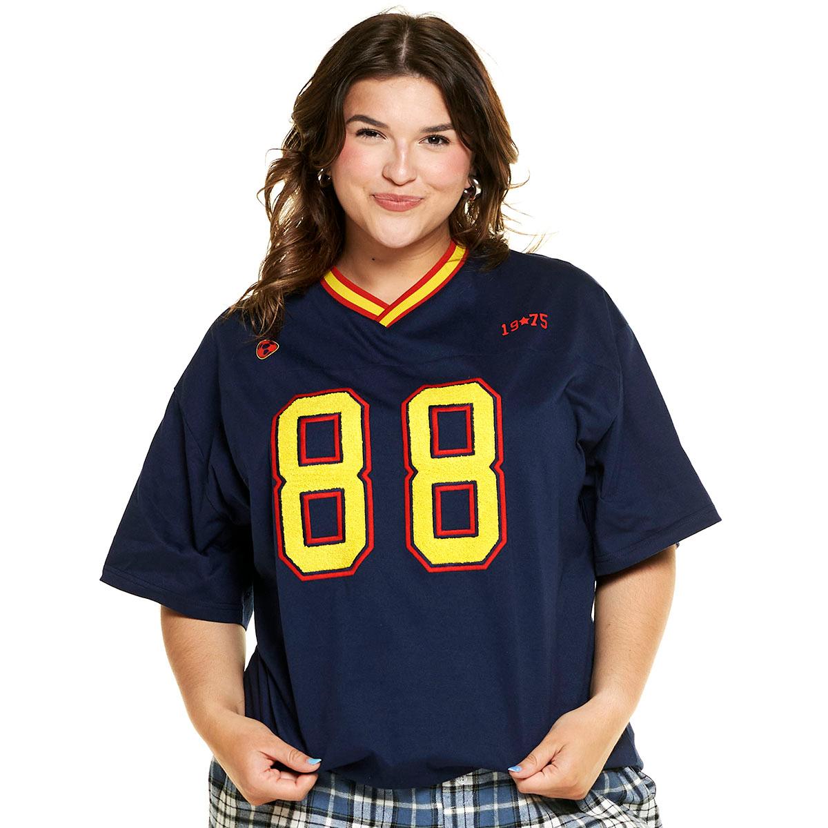 Click here for Juniors Plus Jolie & Joy Short Sleeve 88 Soccer Je... prices