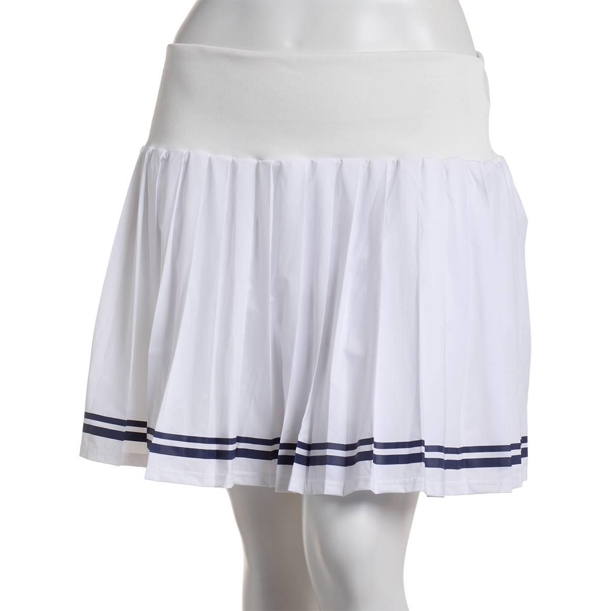 Click here for Juniors Plus Jolie & Joy Stripe Hem Pleated Skort prices