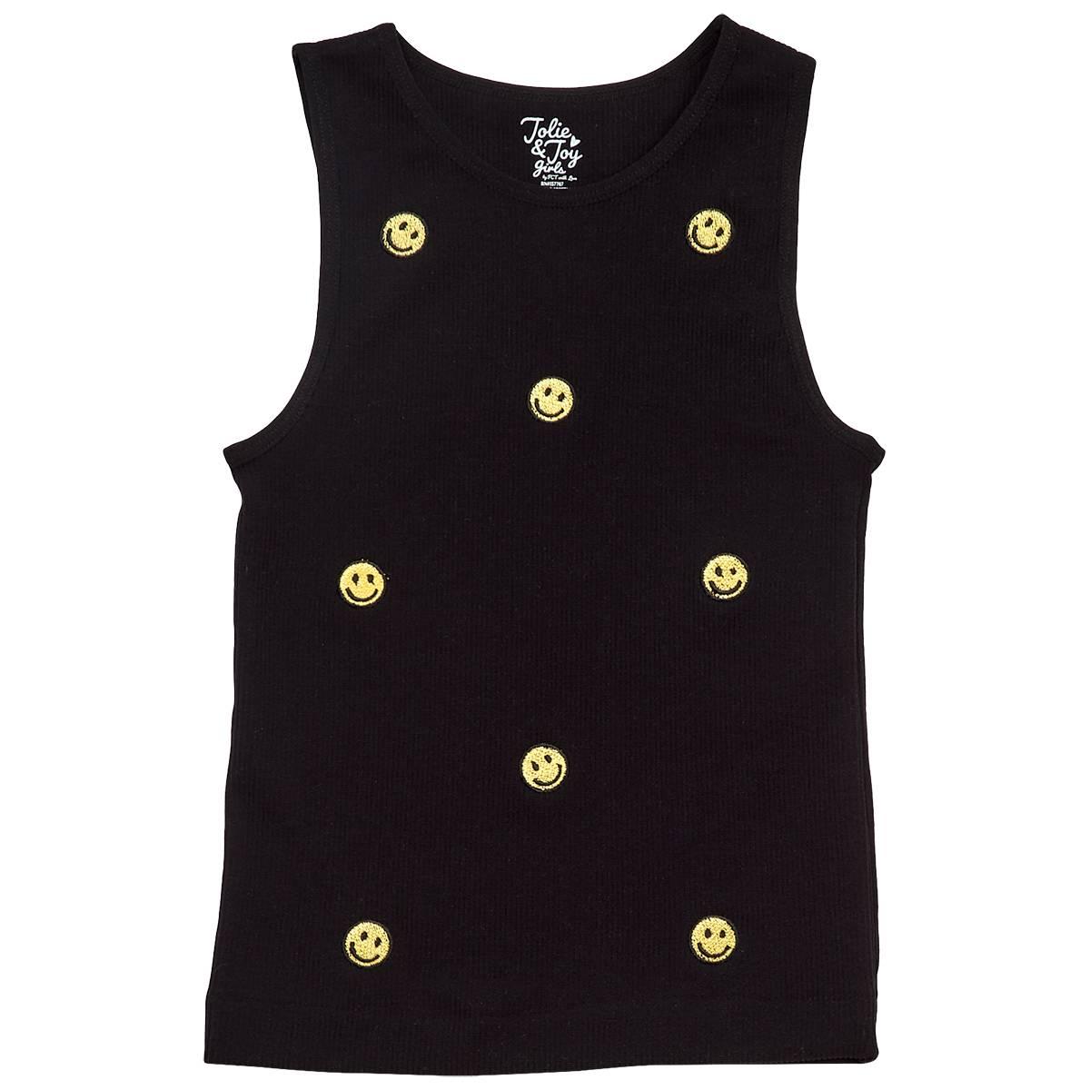 Click here for Girls (7-16) Jolie & Joy Smiley Embroidered Seamle... prices