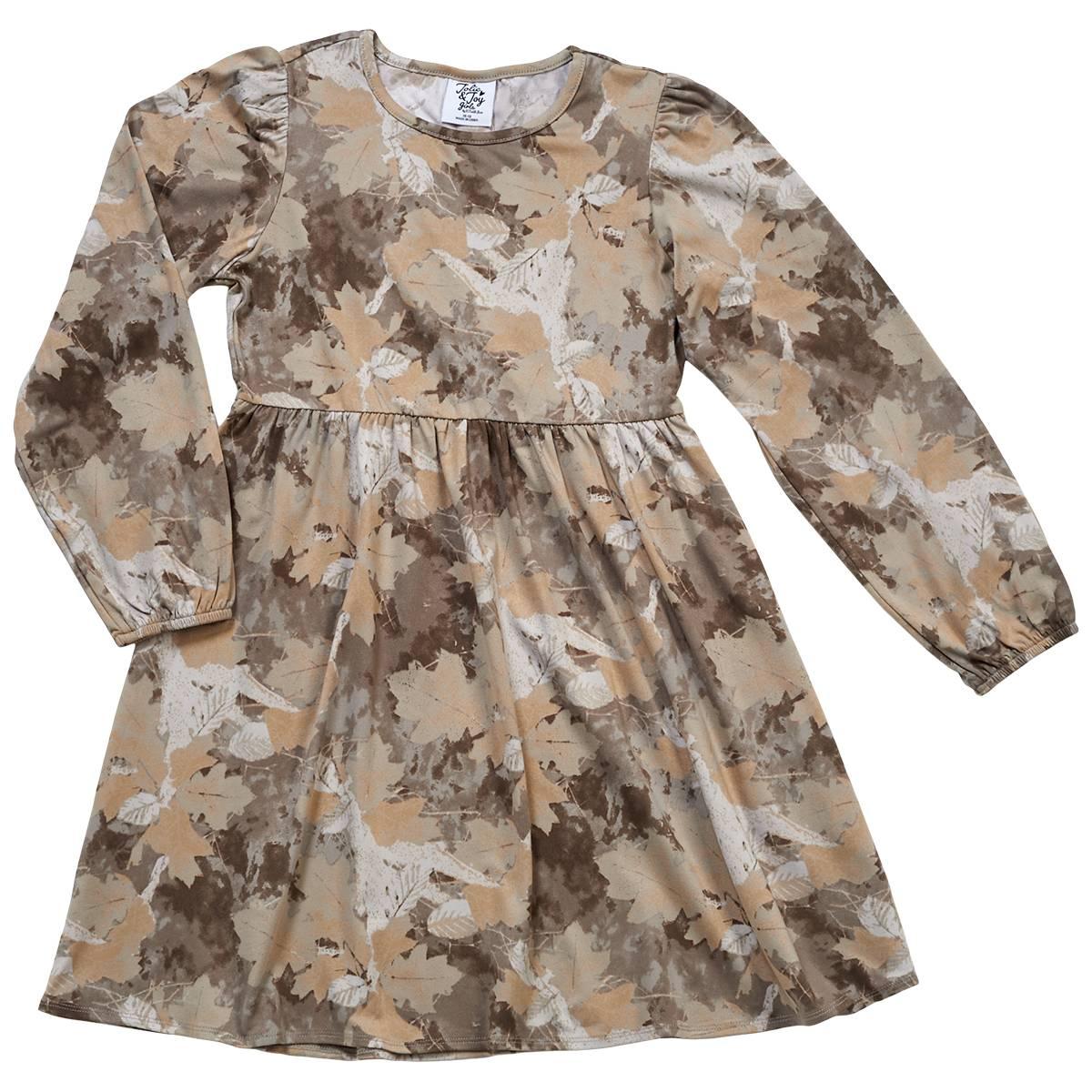 Click here for Girls (7-16) Jolie & Joy Camo Puff Sleeve Yummy Dr... prices