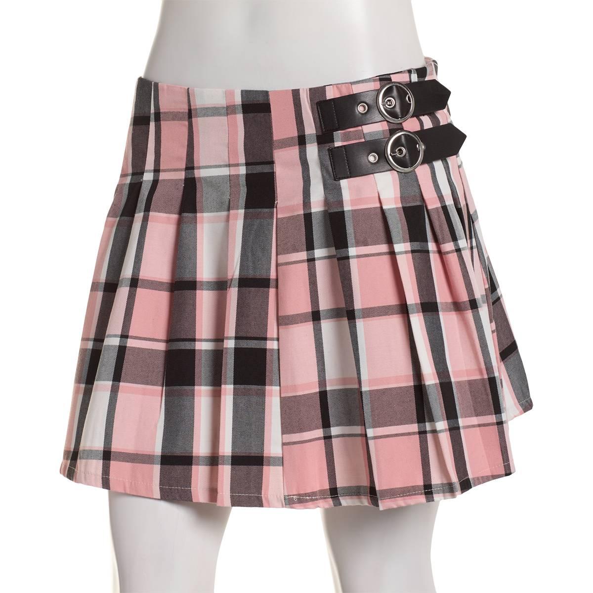 Click here for Juniors Jolie & Joy Pleated Lynn Plaid Skirt with... prices
