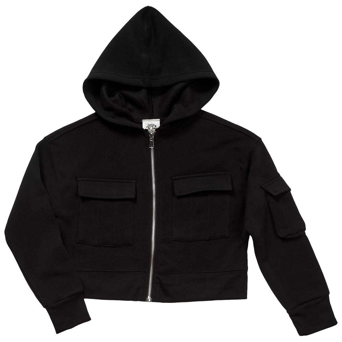 Click here for Girls (7-16) Jolie & Joy Solid Hooded Cargo Jacket prices