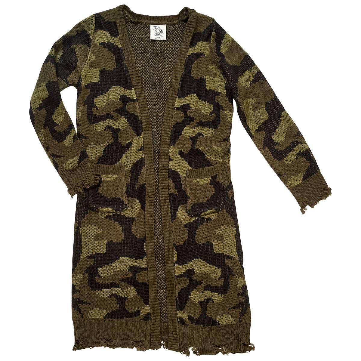 Click here for Girls (7-16) Jolie & Joy Long Sleeve Camo Duster C... prices