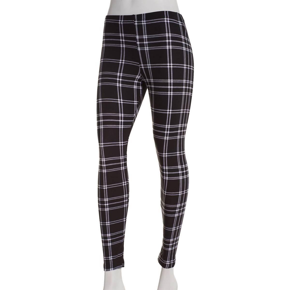 Click here for Juniors Jolie & Joy Brooklyn Plaid High Waist Legg... prices