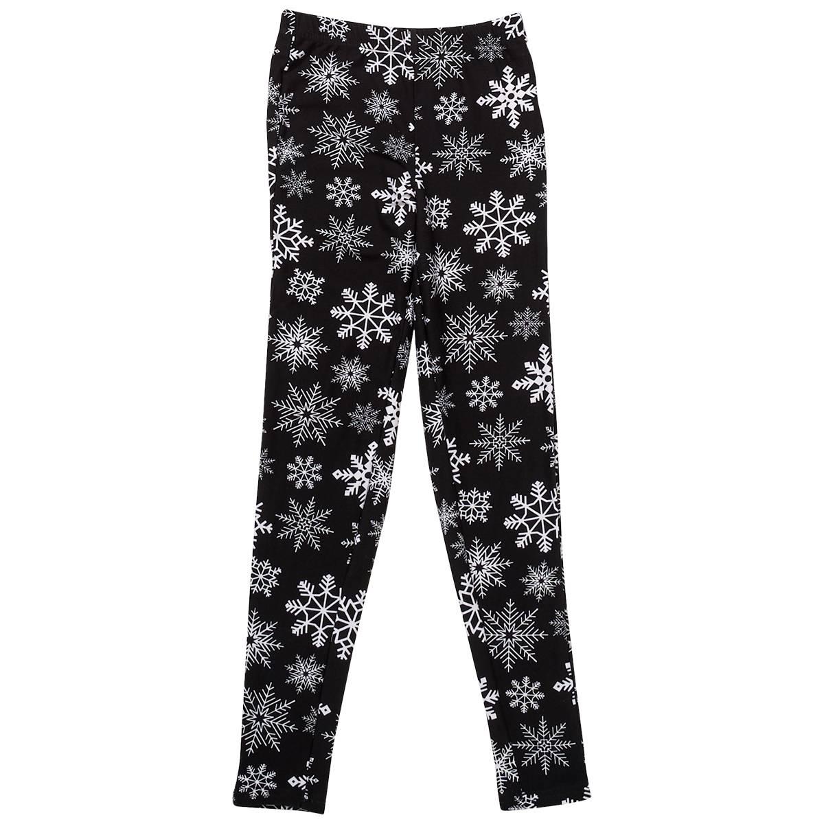 Click here for Girls (7-16) Jolie & Joy Snowflake Christmas Leggi... prices