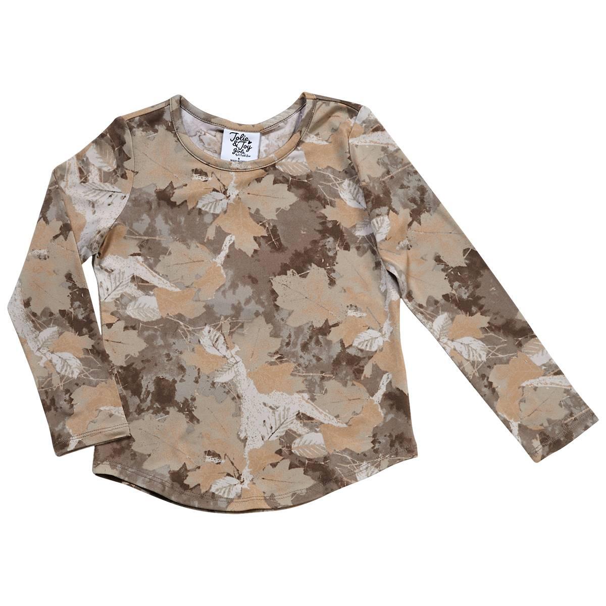 Click here for Girls (4-6x) Jolie & Joy Long Sleeve Yummy Camo Te... prices