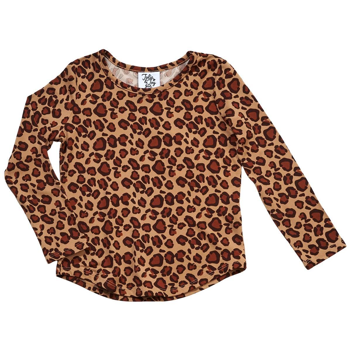 Click here for Girls (4-6x) Jolie & Joy Long Sleeve Yummy Leopard... prices