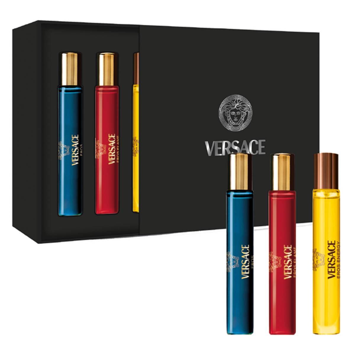 Click here for Versace Mens Travel Spray Trio prices