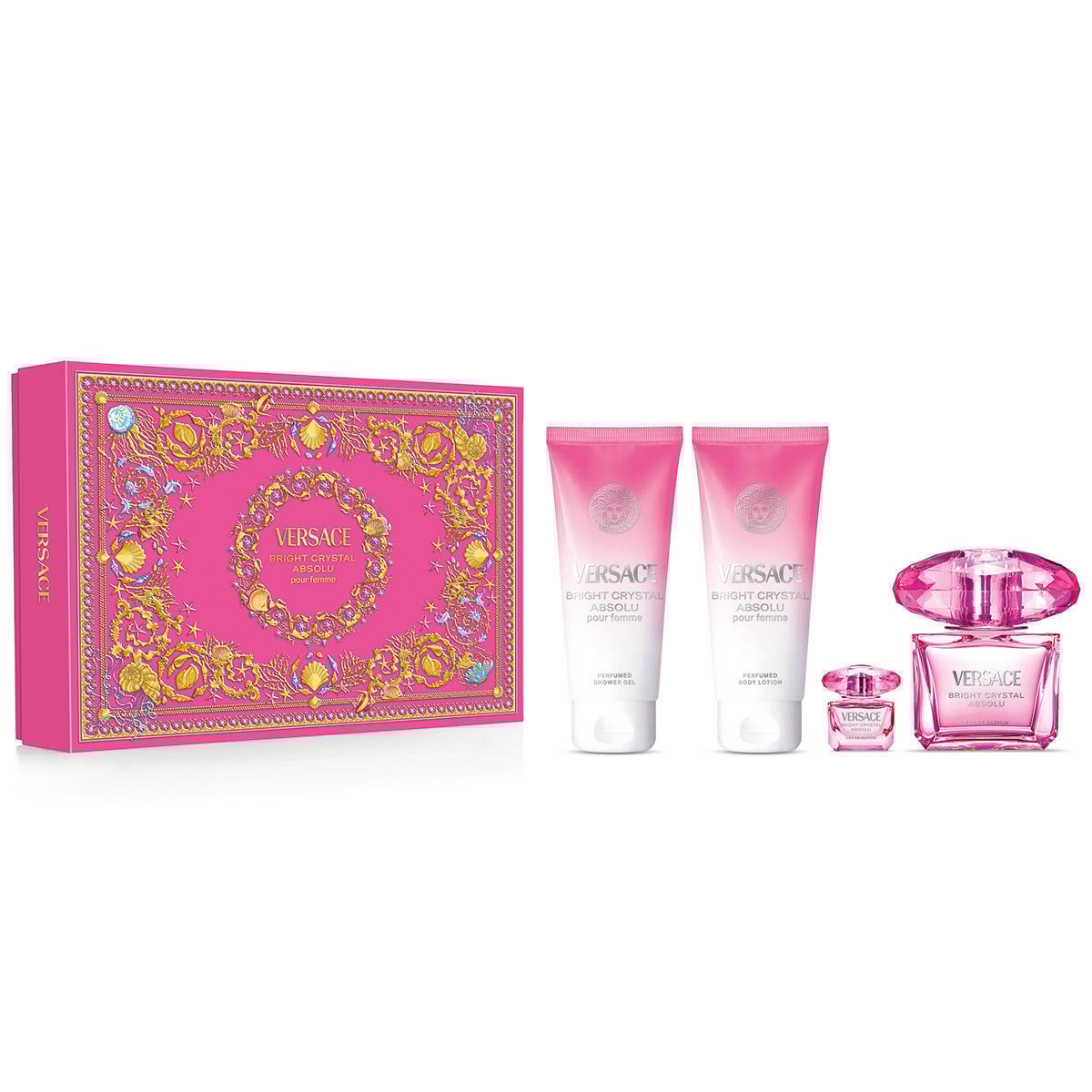 Click here for Versace Bright Crystal Absolu 4pc. Gift Set - $220... prices