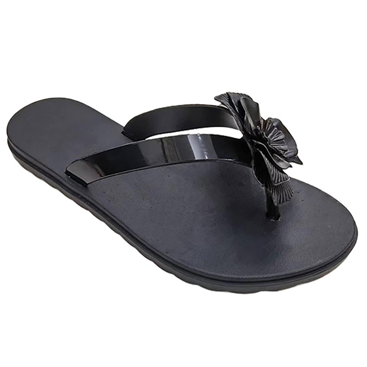 Click here for Womens Ashley Blue Bloom Chic Jelly Flip Flops prices