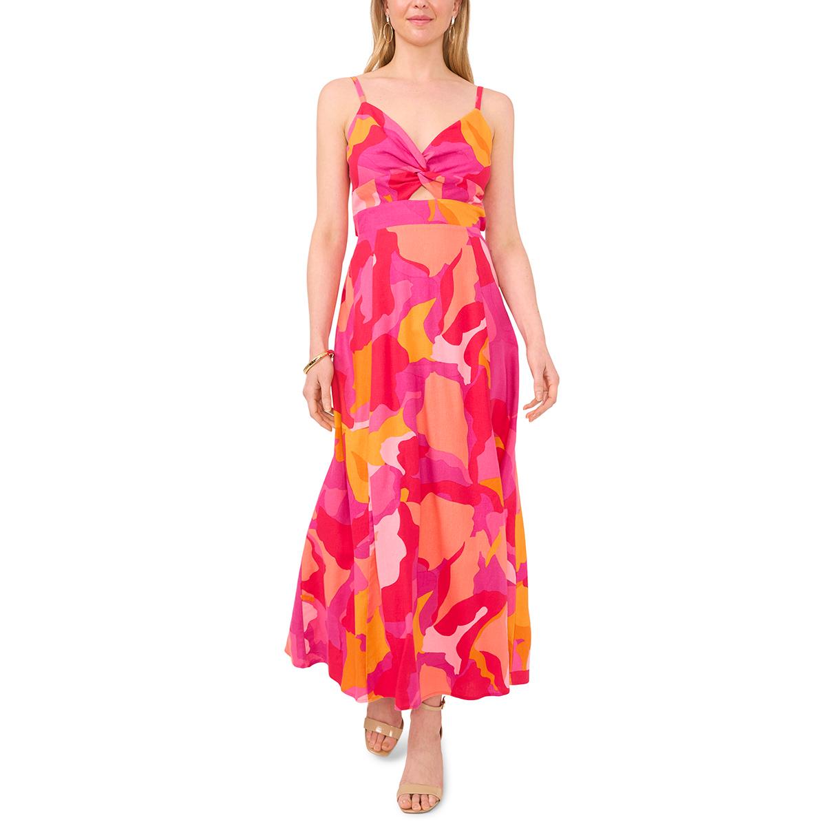 Click here for Womens MSK Sleeveless Twist Front Tie Back Midi Dr... prices