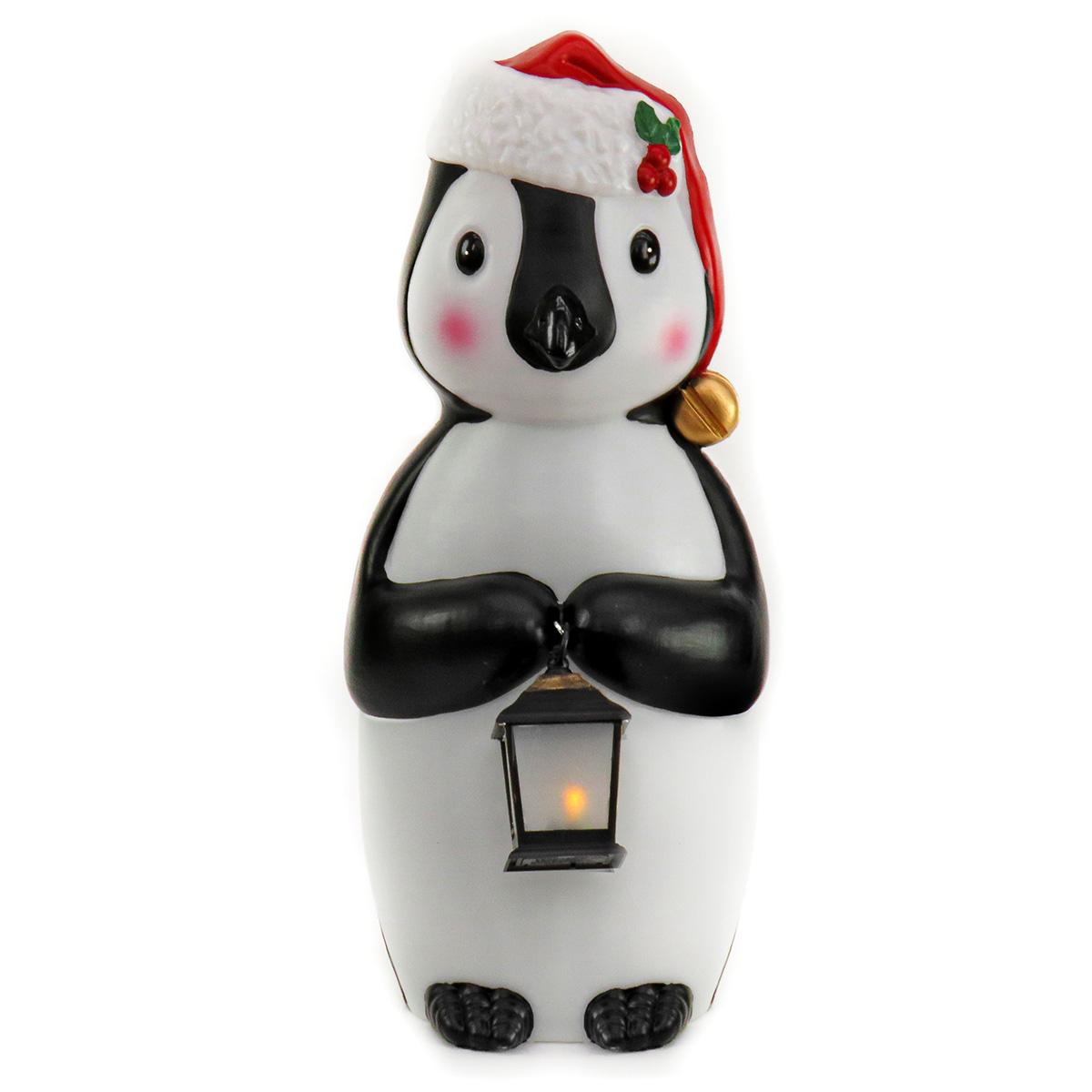 Click here for National Tree 23in. Vintage Penguin Pre-Lit Decor prices