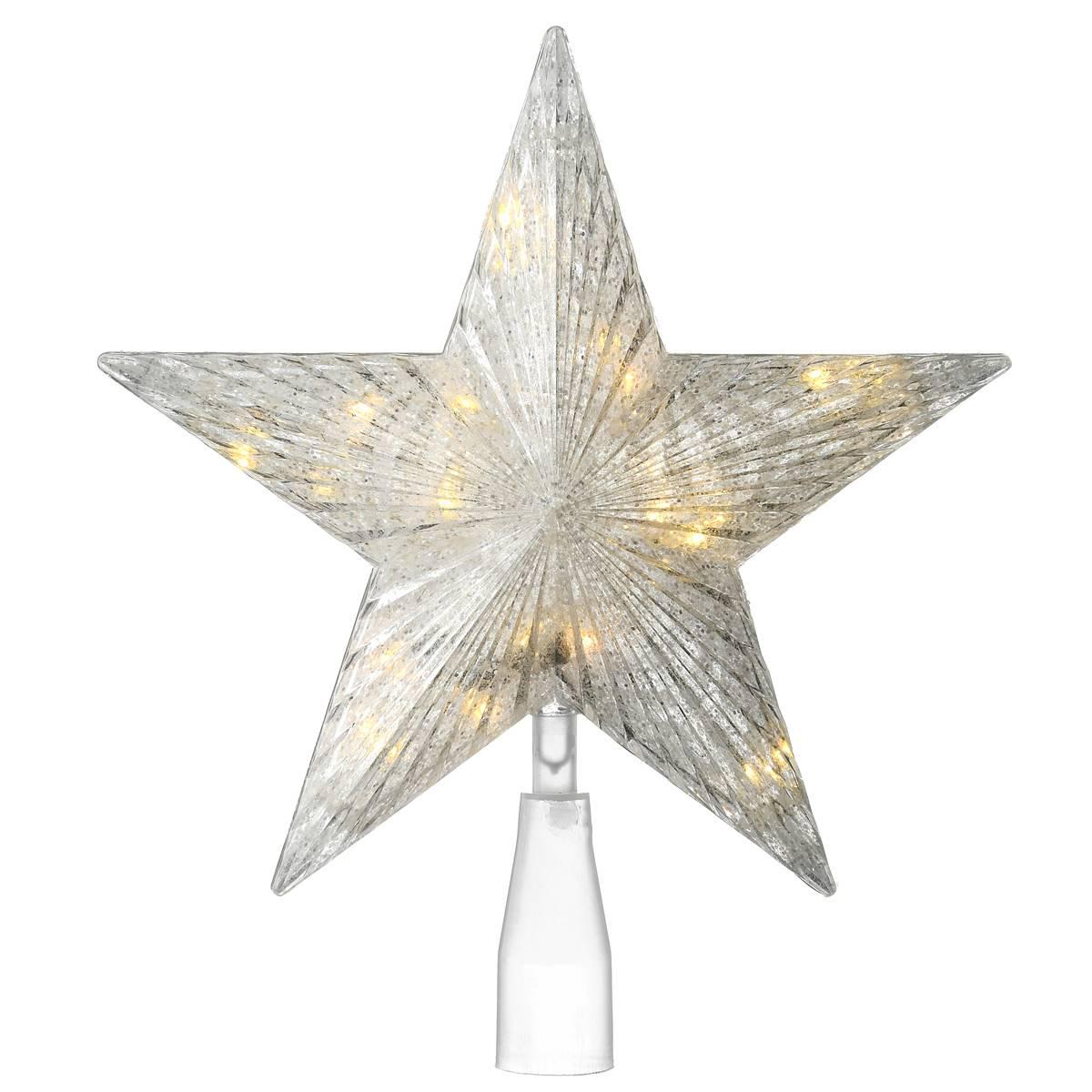 Click here for National Tree 10in. Dual Color(R) Star Tree Topper prices