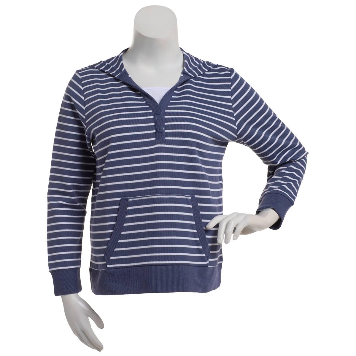 Click here for Womens Hasting & Smith Long Sleeve Stripe Two In O... prices