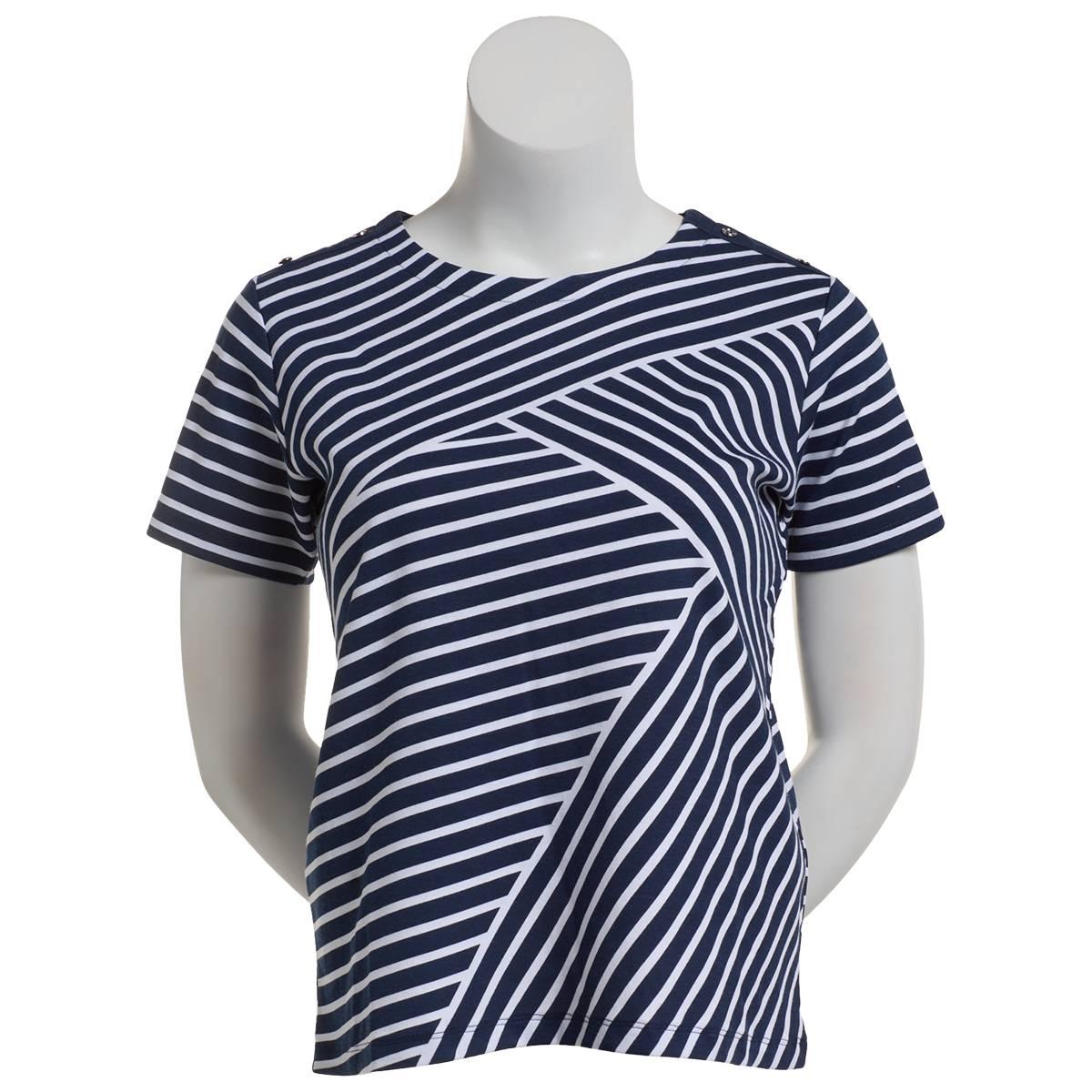 Click here for Plus Size Hasting & Smith Short Sleeve Directional... prices
