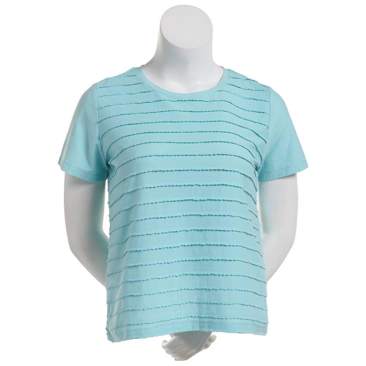 Click here for Petite Hasting & Smith Short Sleeve Scalloped Trim... prices