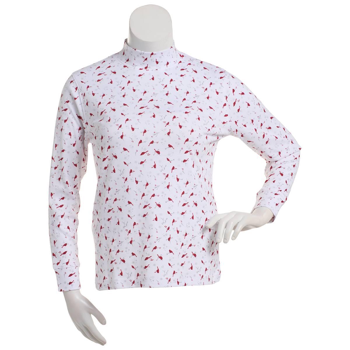 Click here for Plus Size Hasting & Smith Cardinals & Snowflakes M... prices
