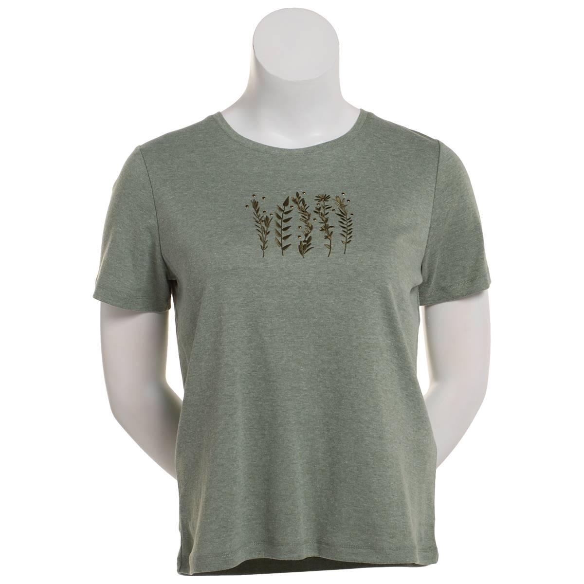 Click here for Plus Size Hasting & Smith Short Sleeve Embroidered... prices