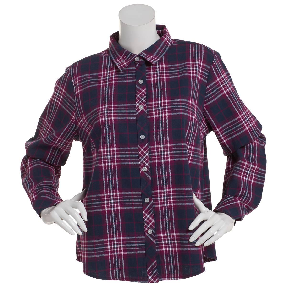 Click here for Womens Hasting & Smith Long Sleeve Plaid Flannel-P... prices