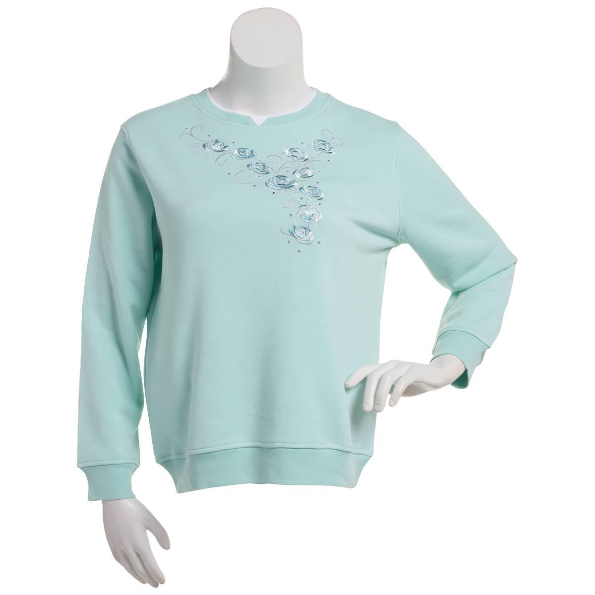 Click here for Petite Hasting & Smith Long Sleeve Rose Embroidere... prices