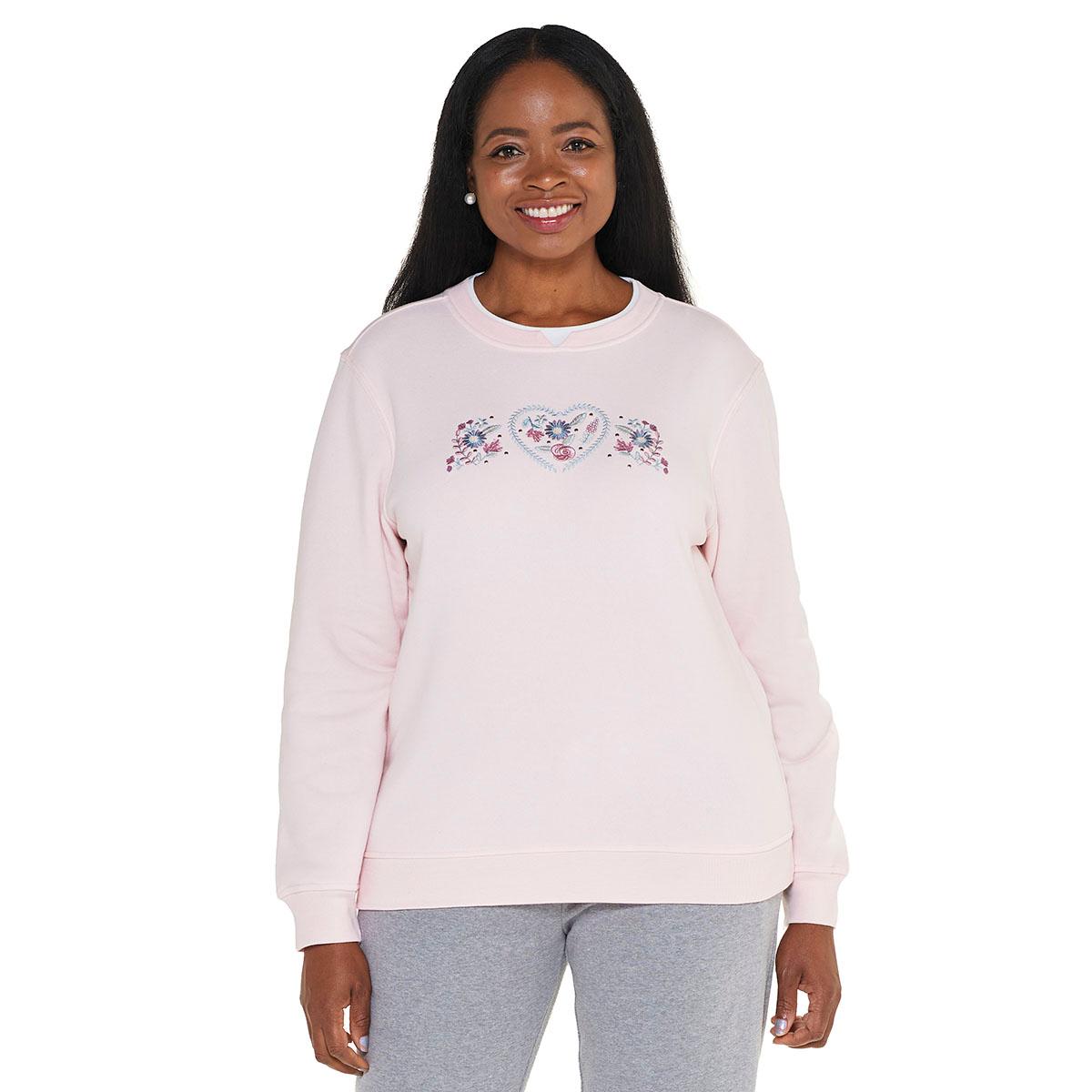 Click here for Plus Size Hasting & Smith Heart Floral Embroidered... prices