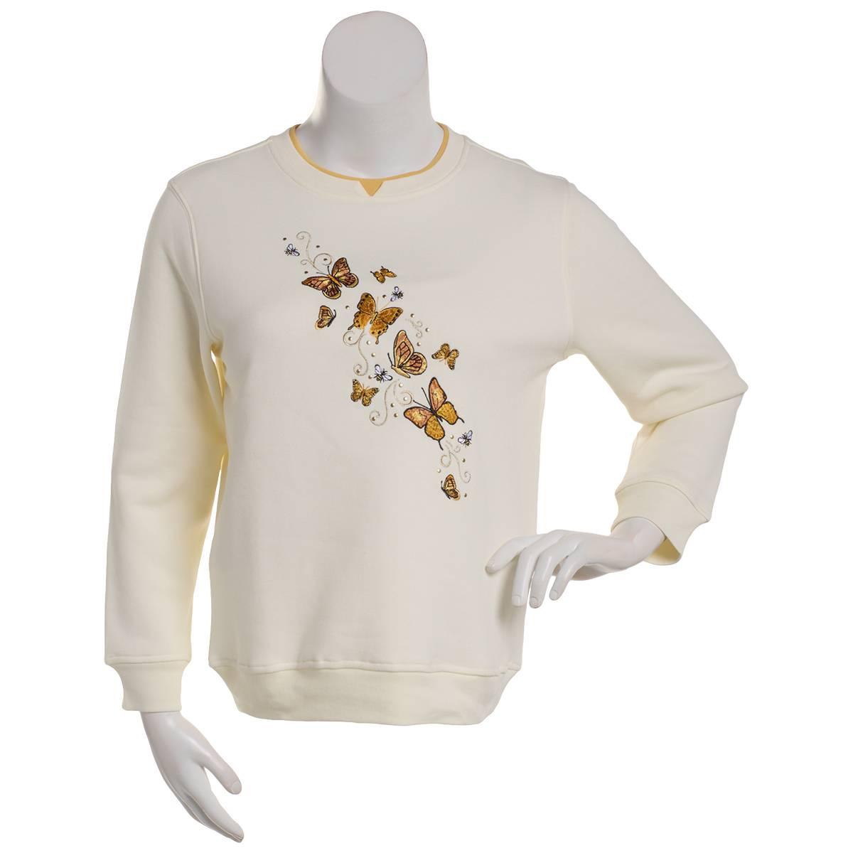 Click here for Womens Hasting & Smith Butterflies & Bees Sweatshi... prices