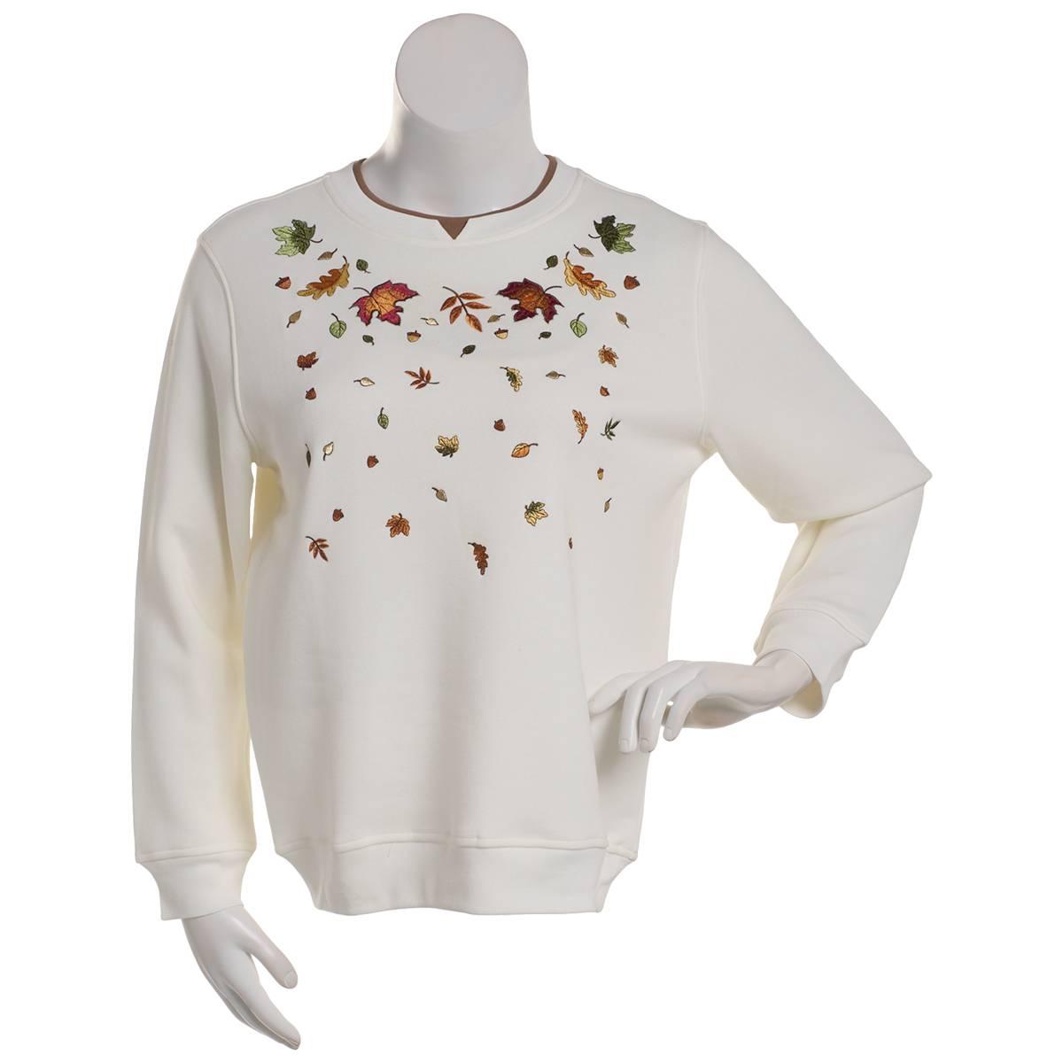 Click here for Petite Hasting & Smith Embroidered Autumn Leaves S... prices