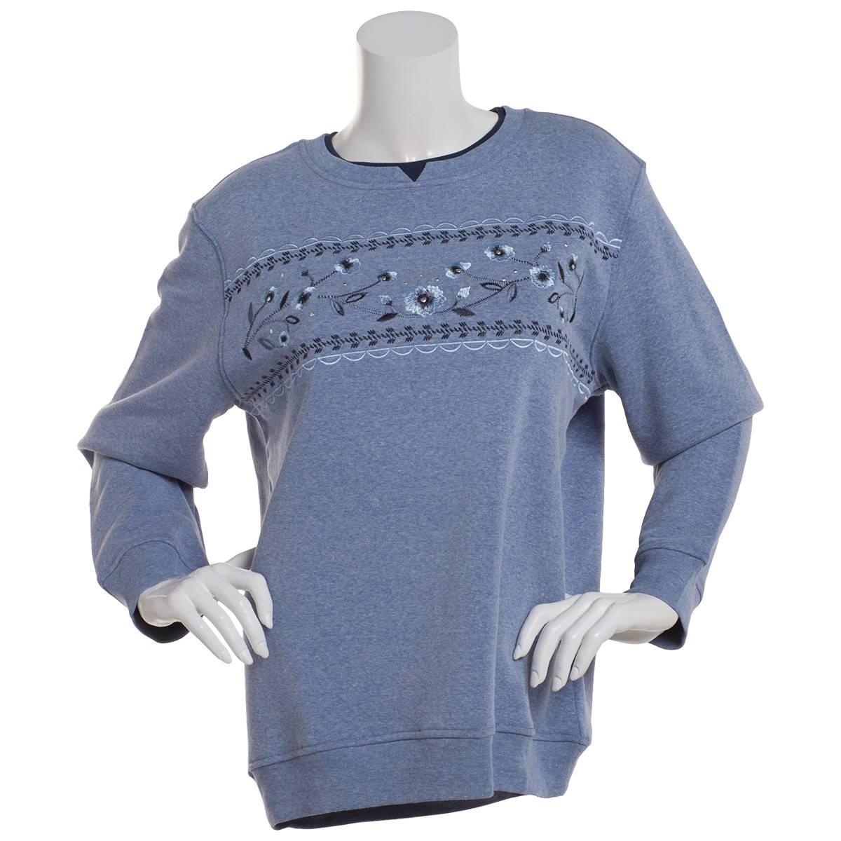 Click here for Plus Size Hasting & Smith Horizontal Tonal Floral... prices