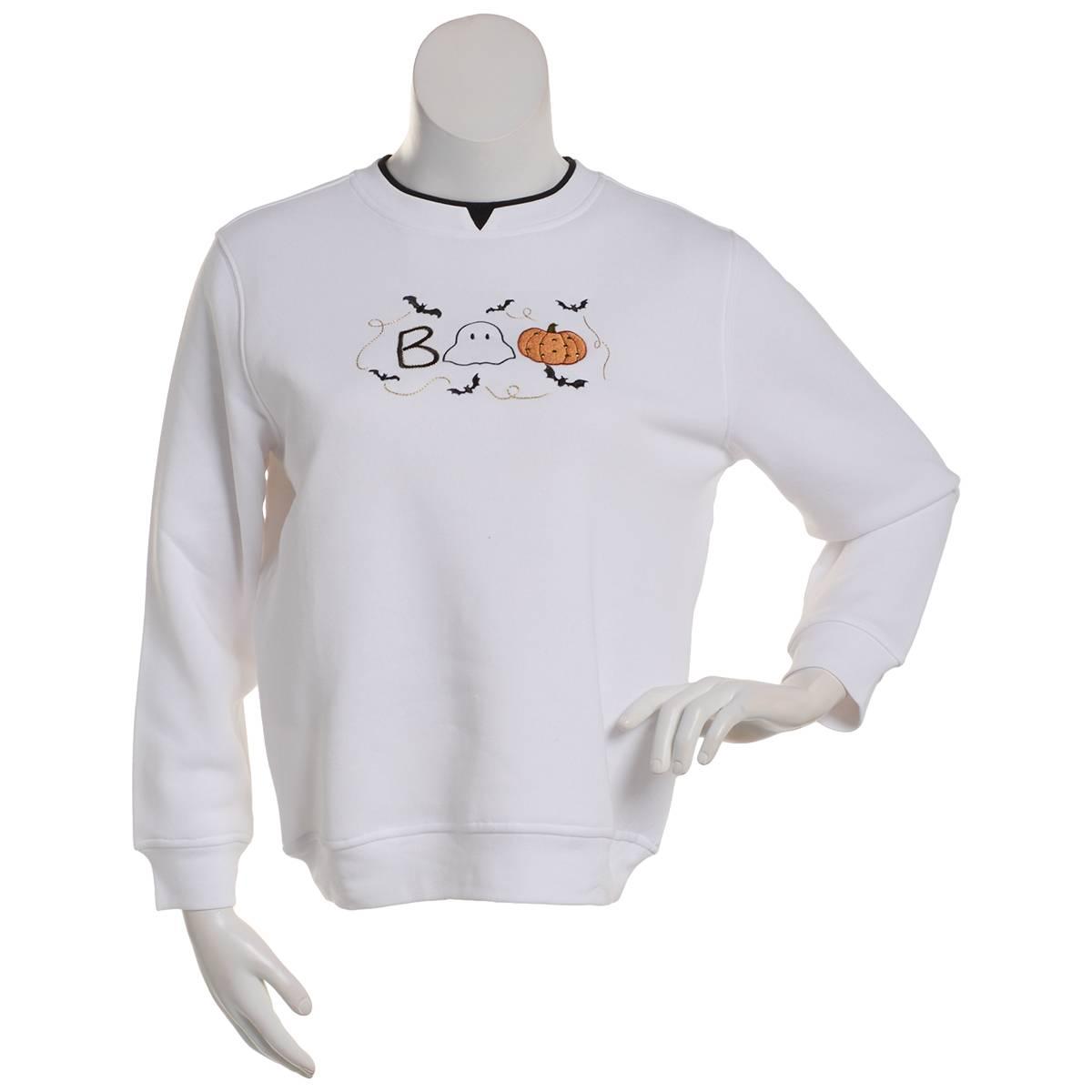 Click here for Womens Hasting & Smith Ghost & Pumpkin Sweatshirt prices