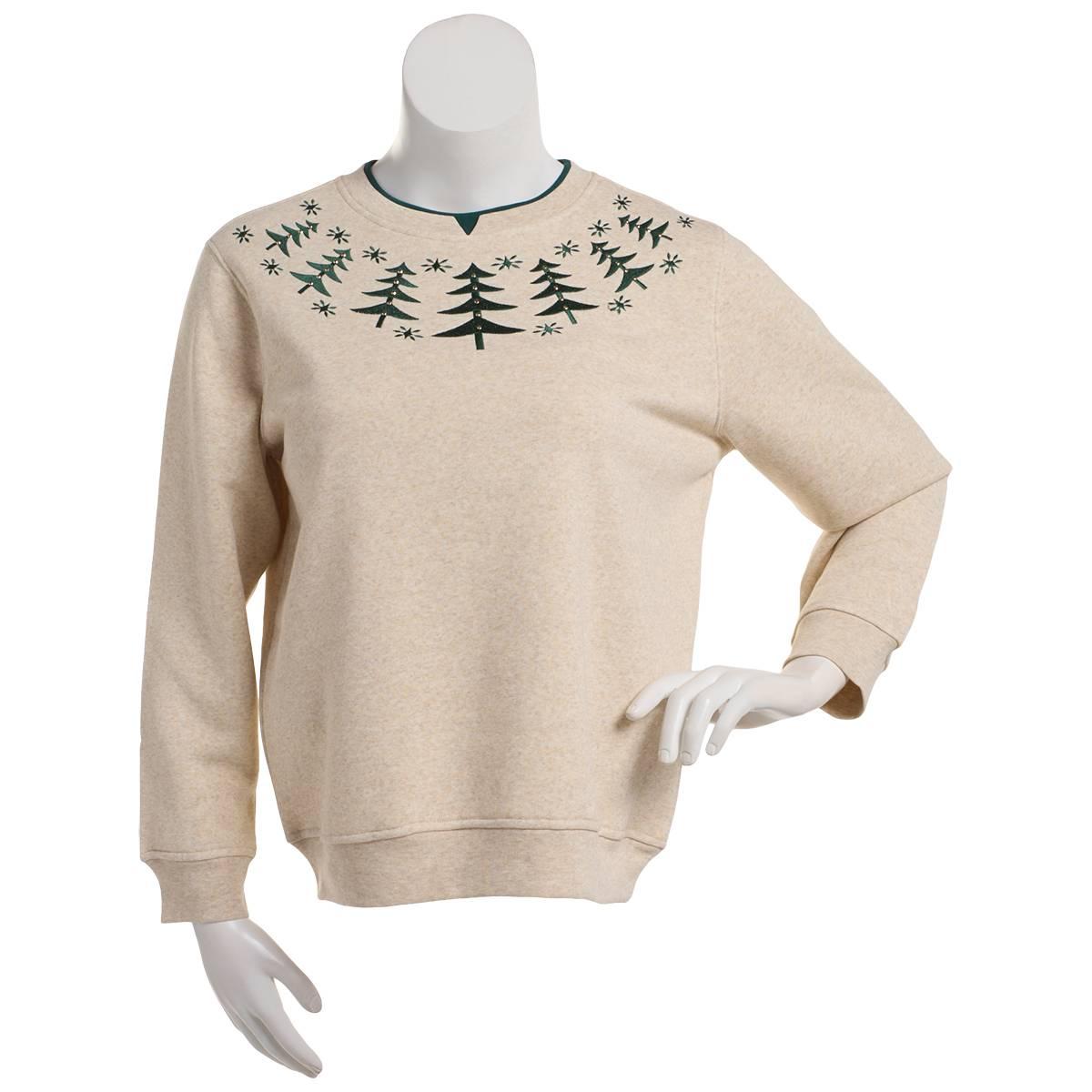Click here for Plus Size Hasting & Smith Tree & Stars Embroidered... prices