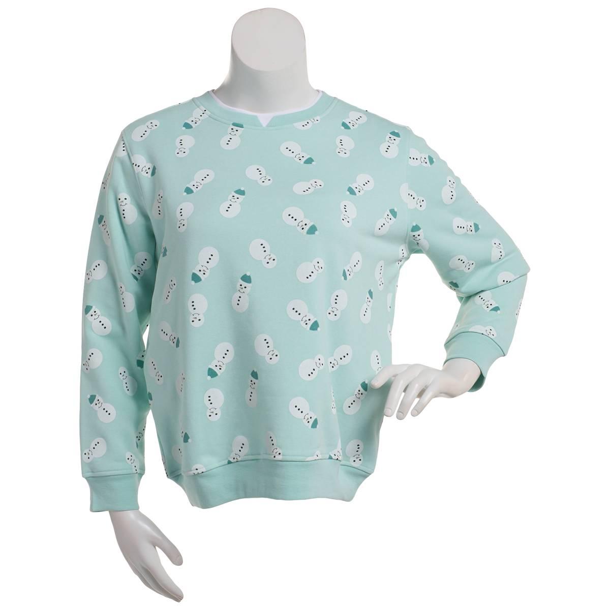 Click here for Petite Hasting & Smith Snowman Hat Embroidery Swea... prices