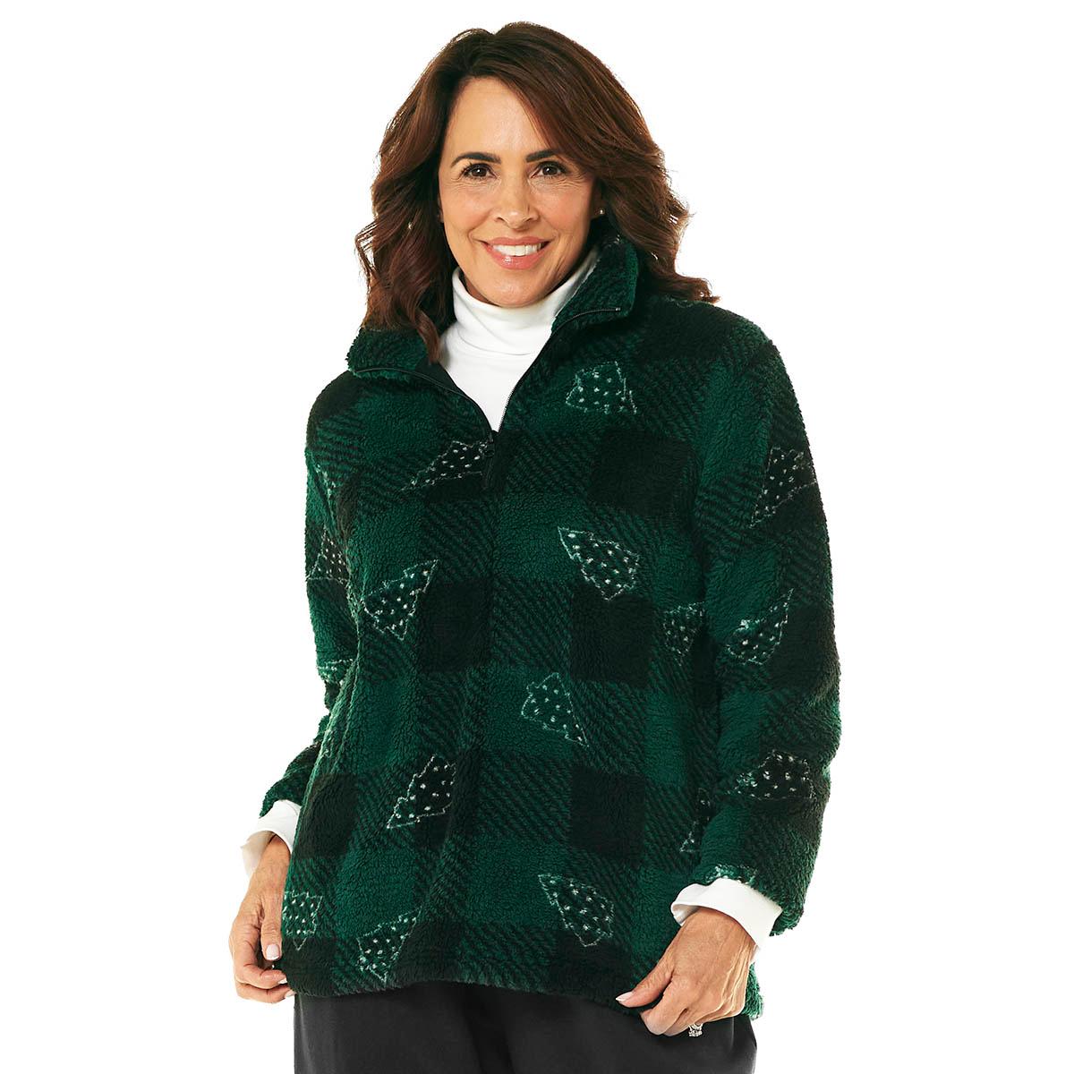 Click here for Womens Hasting & Smith Cozy Sherpa Sweatshirt - Ra... prices