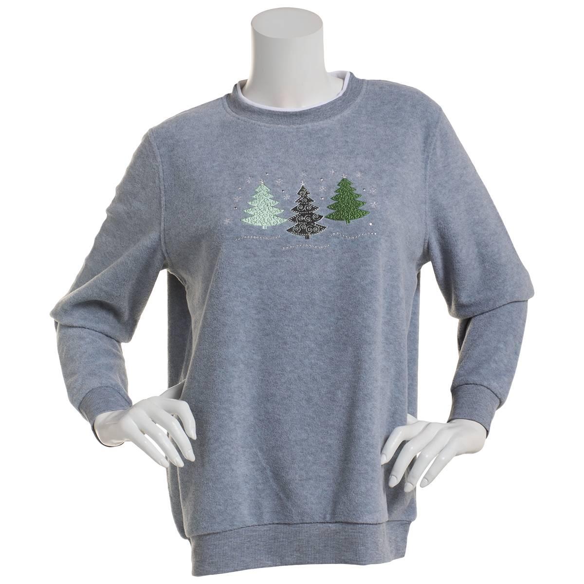Click here for Petite Madison Taylor Evergreen Trio Embroidered S... prices