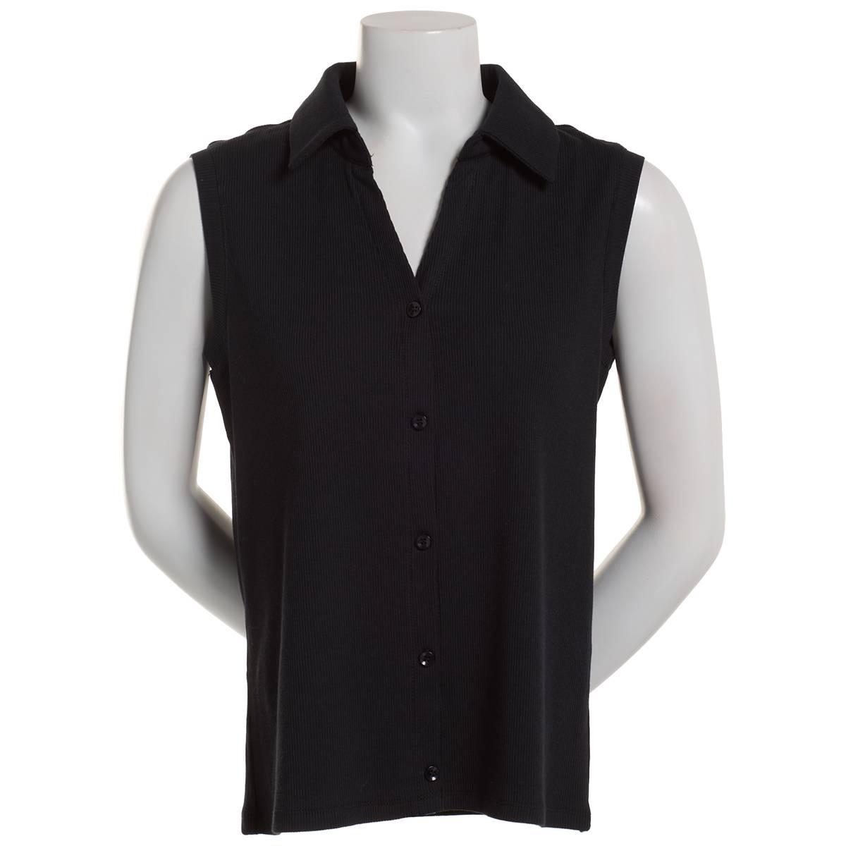 Click here for Plus Size Architect(R) Point Collar Ribbed Button... prices