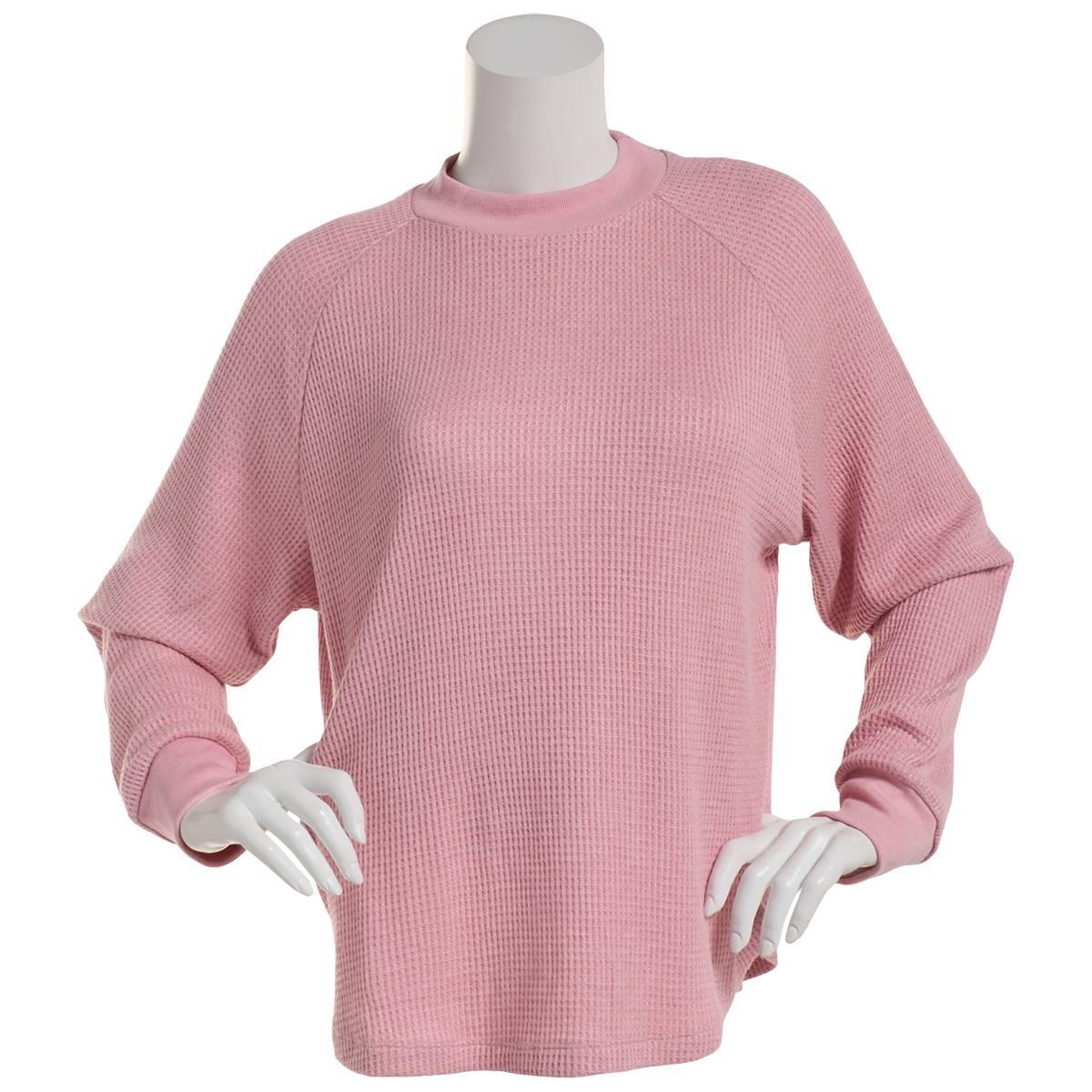 Click here for Petite Mountain Ridge Long Sleeve Soft Thermal Moc... prices