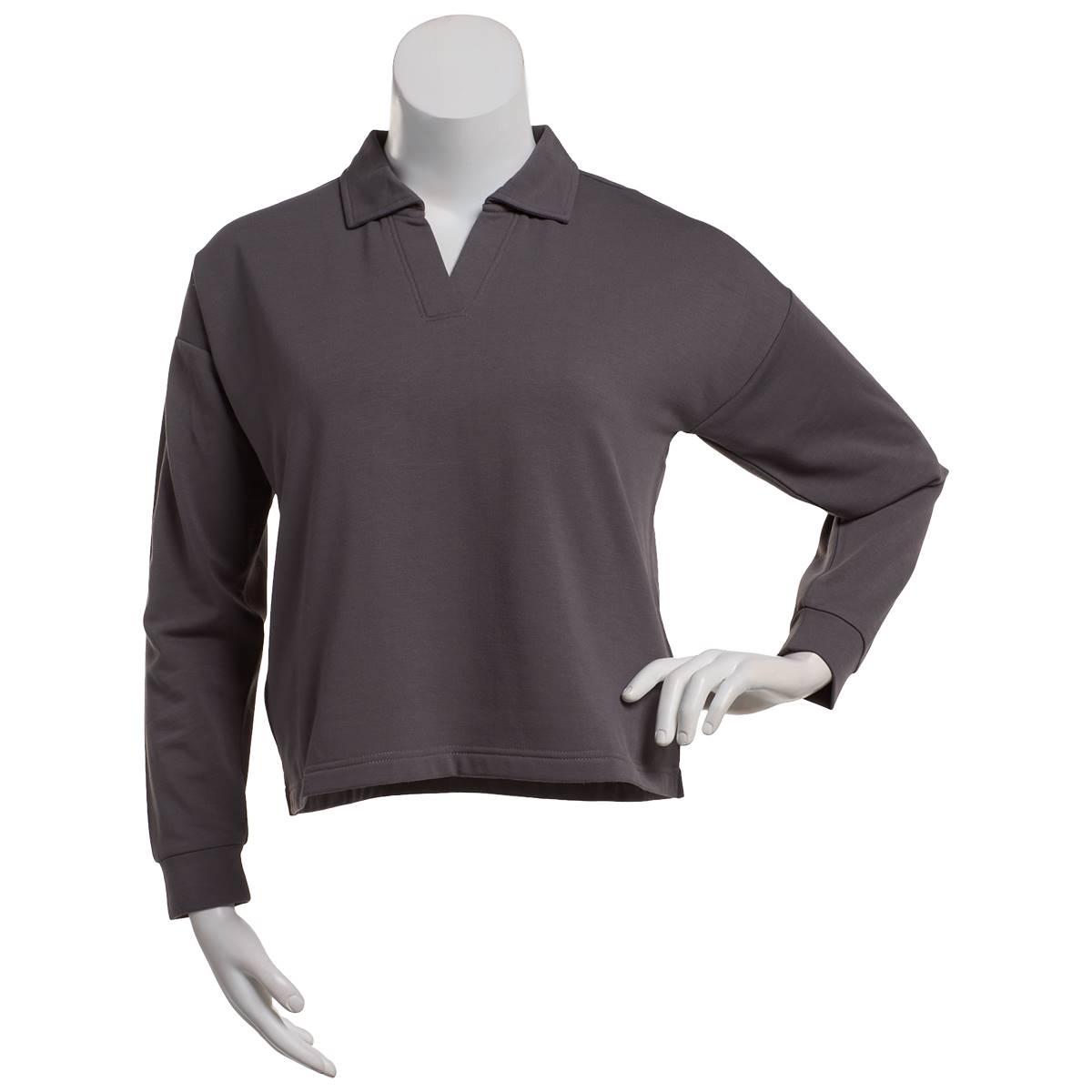 Click here for Womens Mountain Ridge Fleece Lined Long Sleeve Tee prices