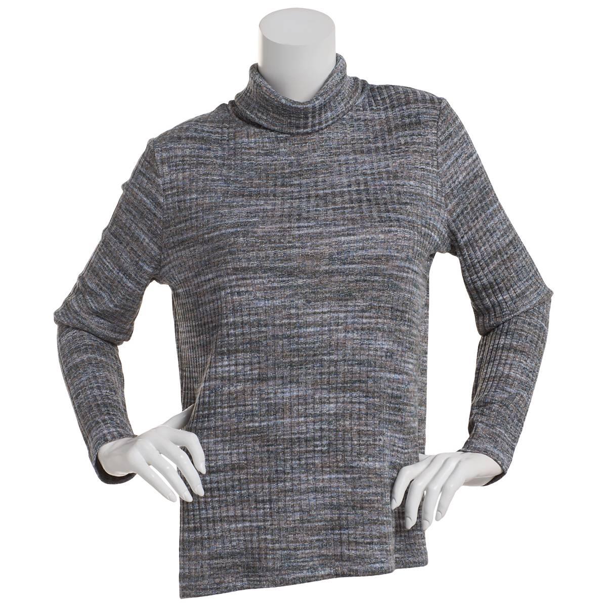 Click here for Womens Architect(R) Long Sleeve Space Dye Rib Turt... prices