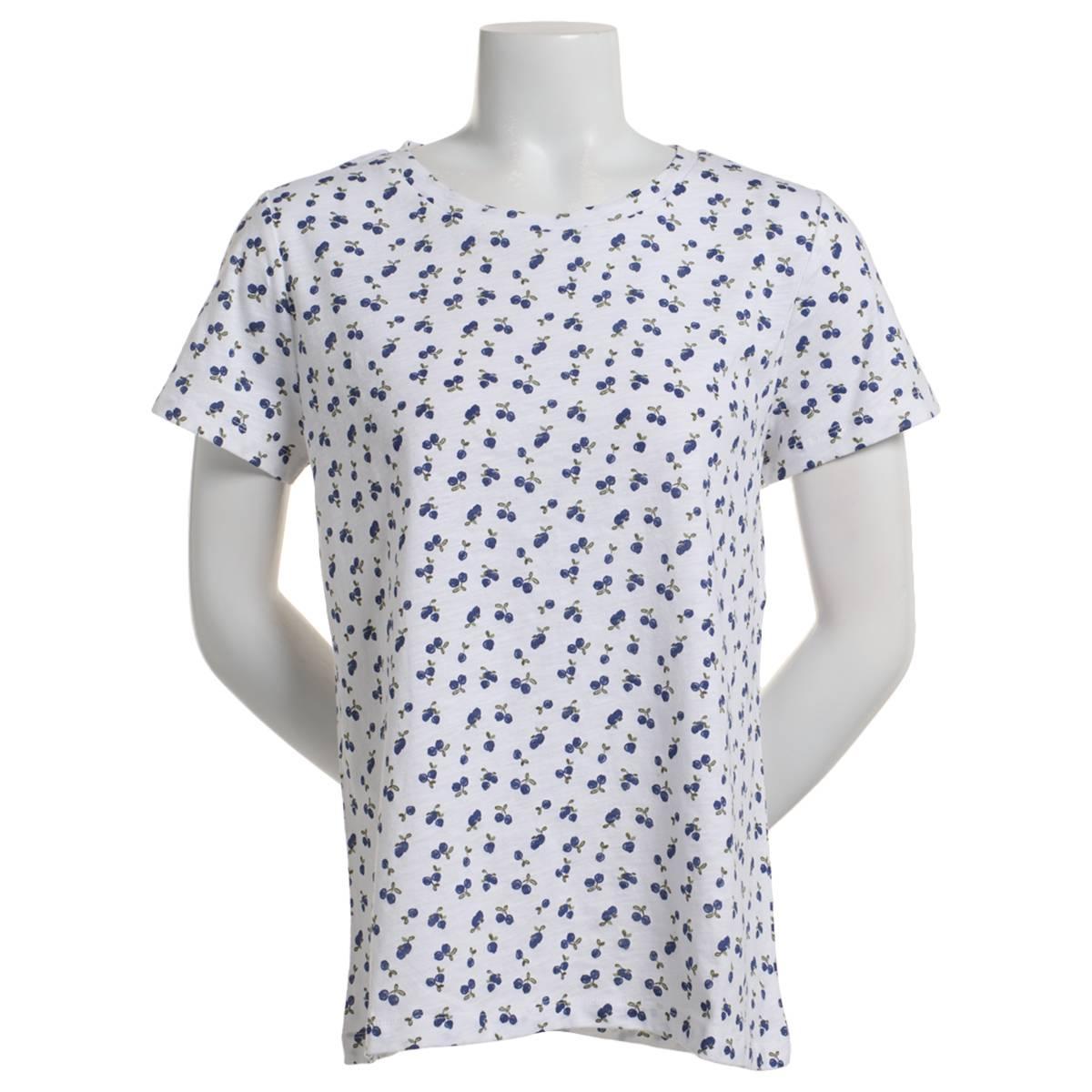 Click here for Plus Size Architect(R) Short Sleeve Crew Neck Blue... prices