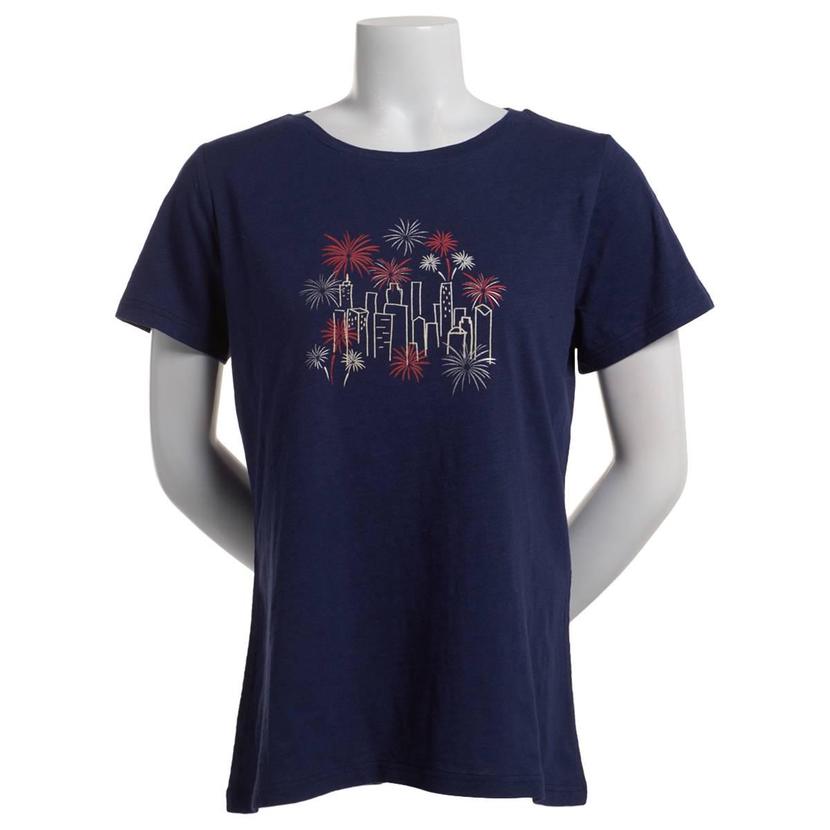 Click here for Plus Size Architect(R) Sleeveless Fireworks in a C... prices