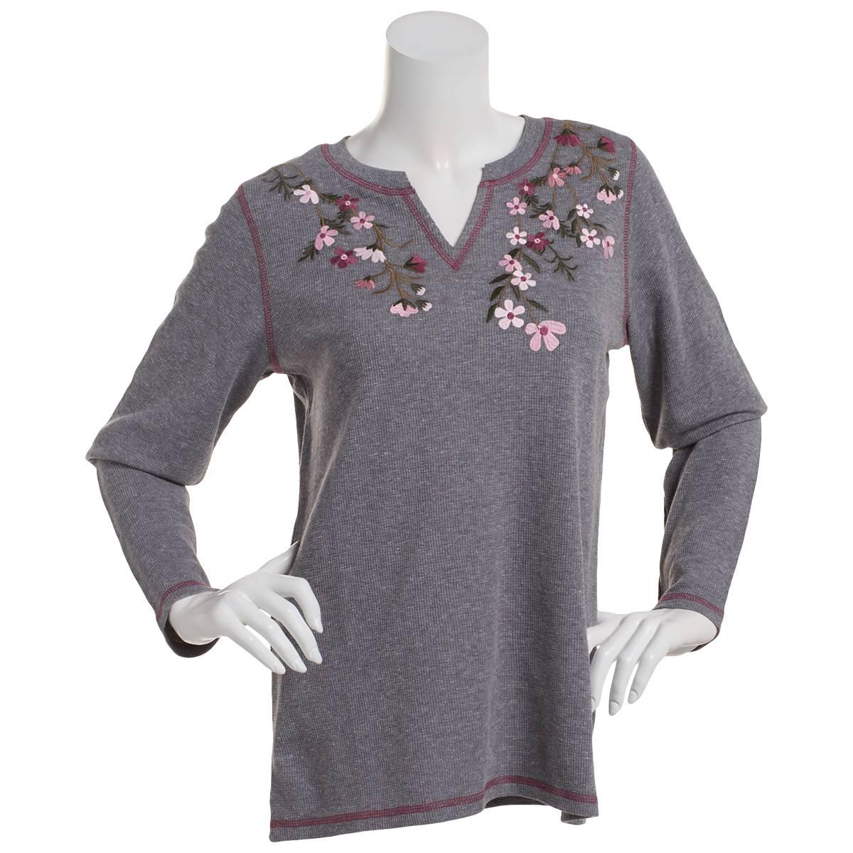 Click here for Womens Architect(R) Floral Meadow Embroidered Ther... prices