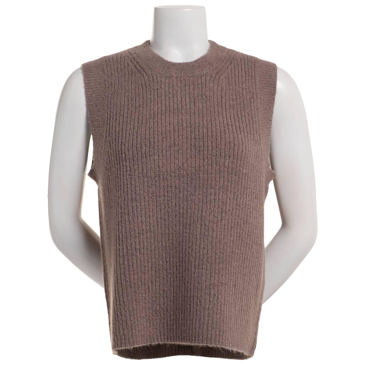 Click here for Womens Architect(R) Mossy Boucle Ribbed V-Neck Swe... prices