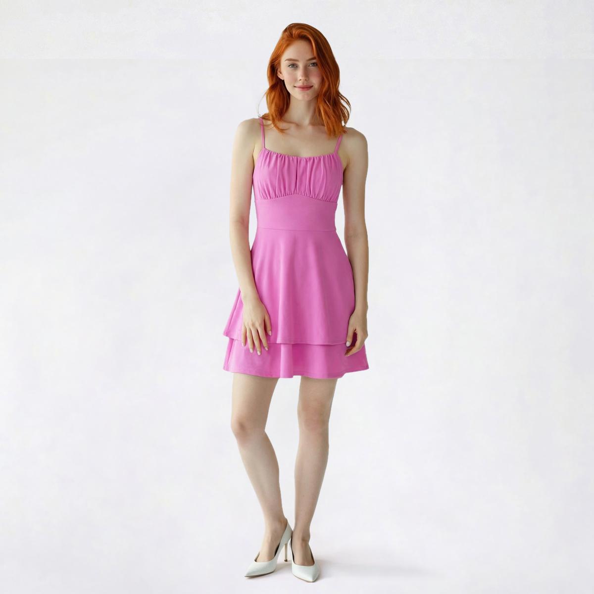 Click here for Juniors Emerald Sundae Jordyn Tiered Skater Dress prices