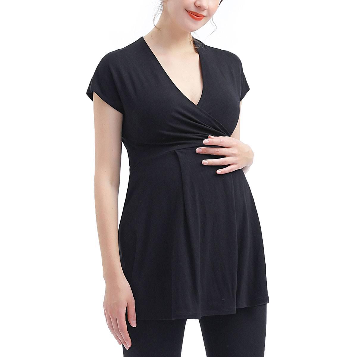 Click here for Womens Pokkori by Kimi & Kai V-Neck Nursing Top prices