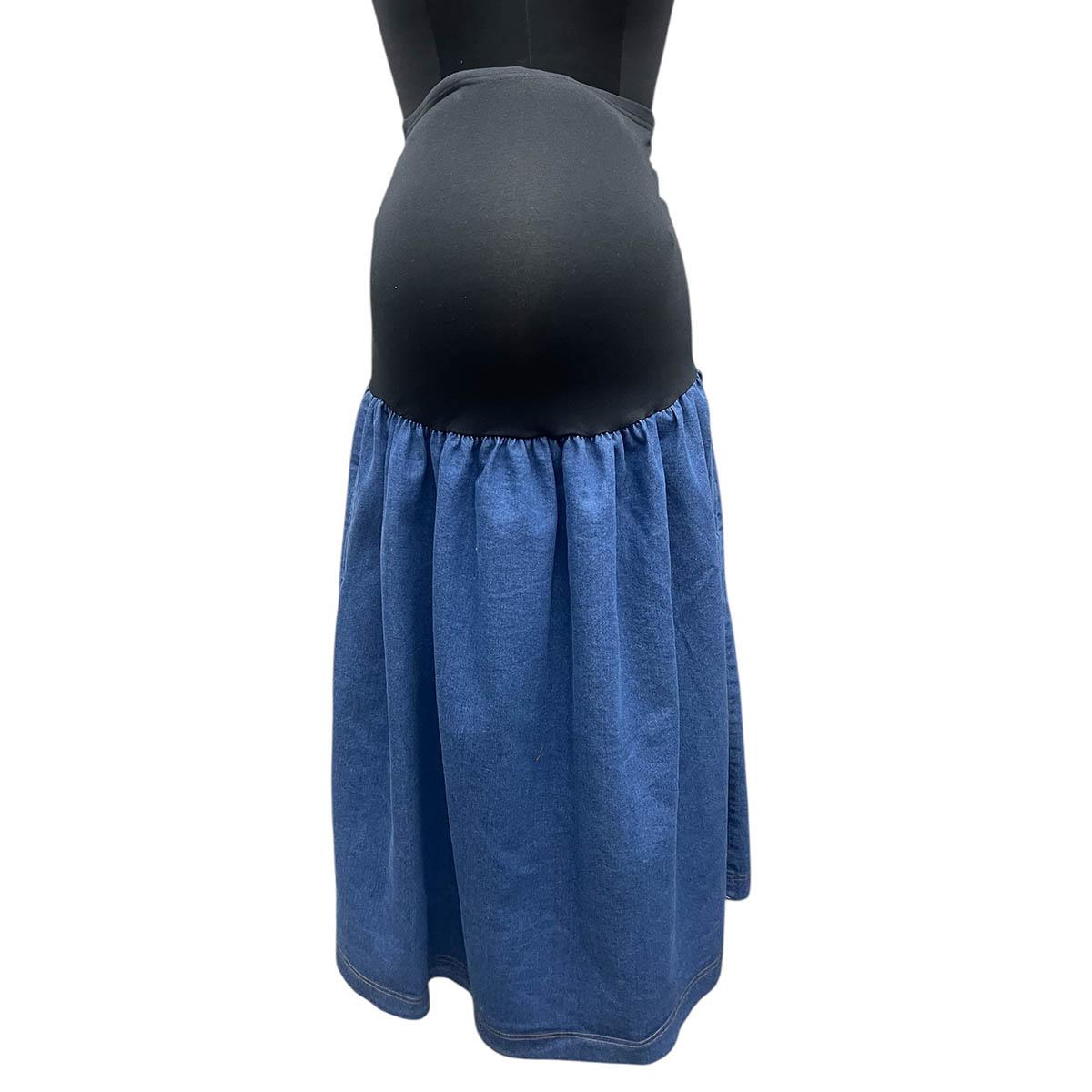 Click here for Womens Maternity Times Two Over The Belly Soft Den... prices