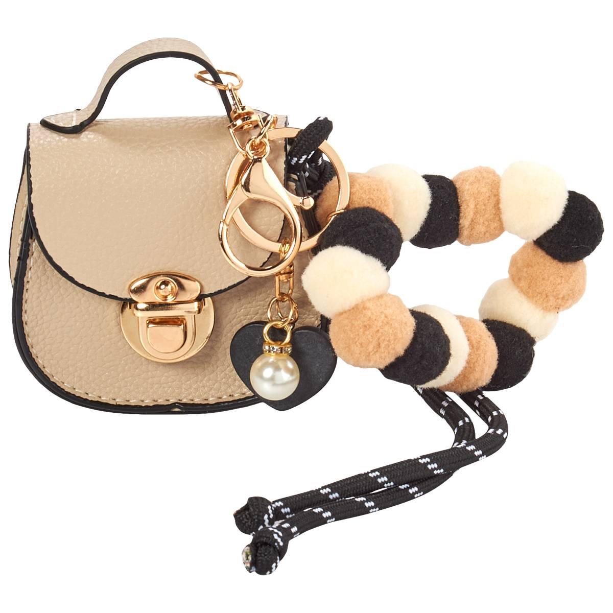 Click here for Posh + Pop Ivory Satchel Bag Charm with Coin Purse prices