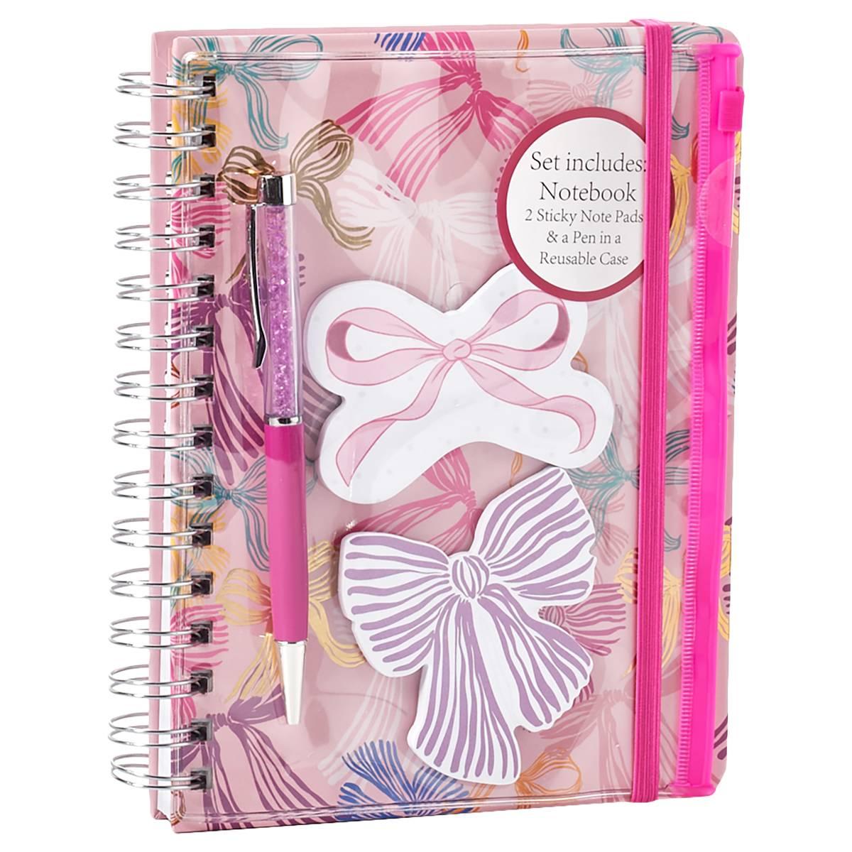 Click here for Votum String Bows Spiral Notebook Set with Pen prices
